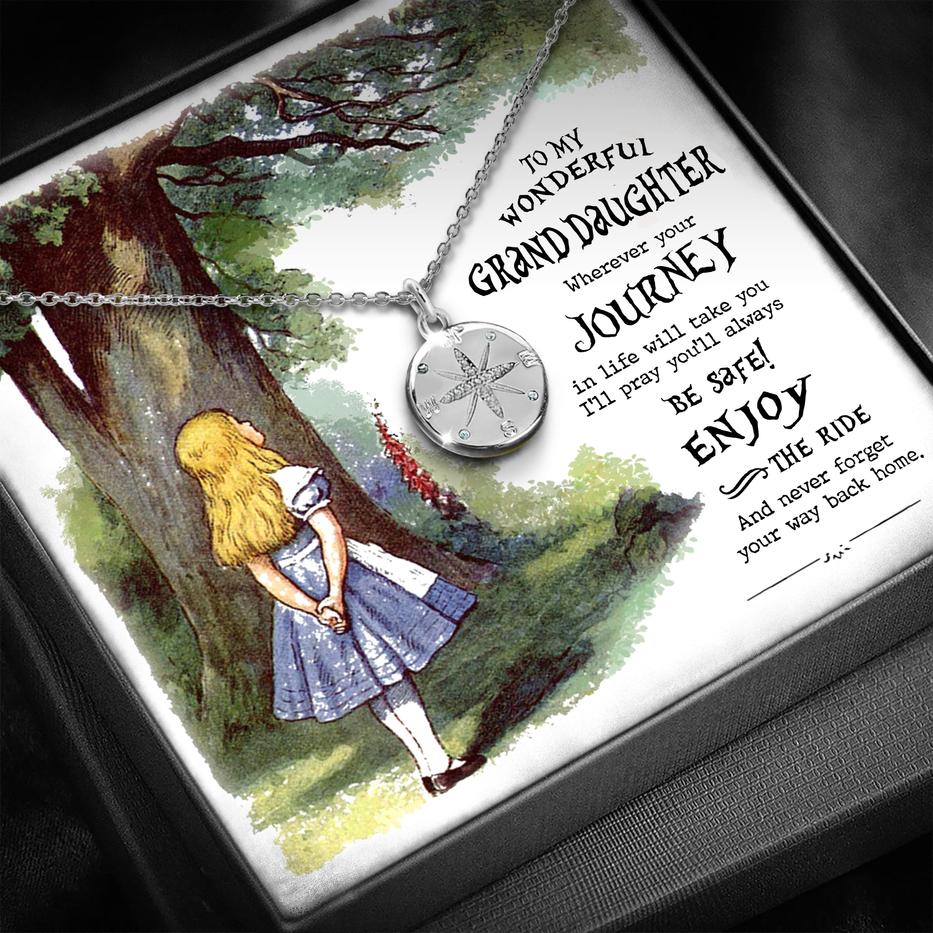 GrandDaughter - Alice Compass Necklace – Talia-Rae